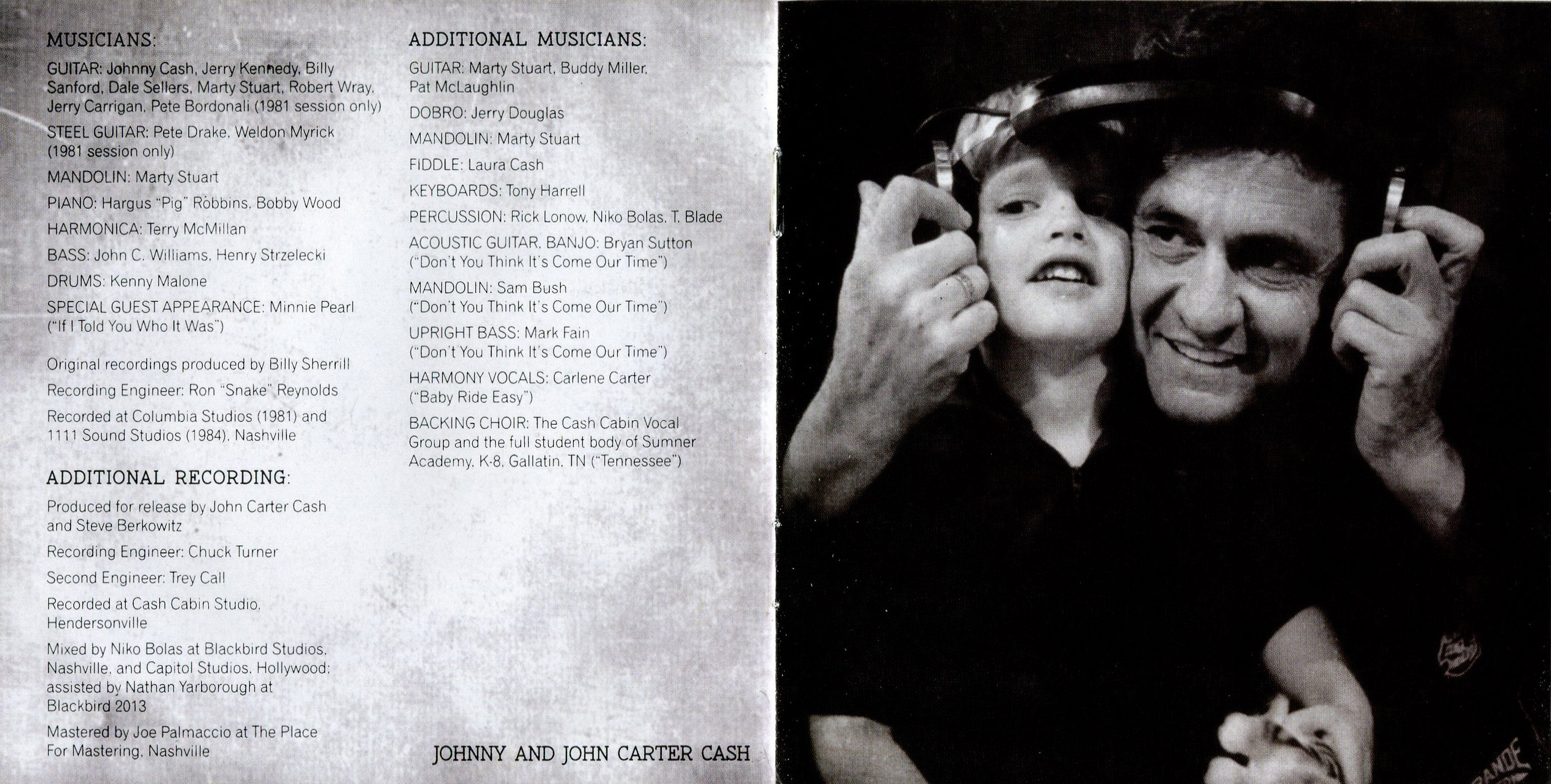 Johnny Cash Out Among the Stars : Booklet 5 | CD Covers | Cover Century ...